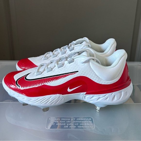 Nike | Shoes | New Mens Nike Alpha Huarache Elite 4 Low White ...